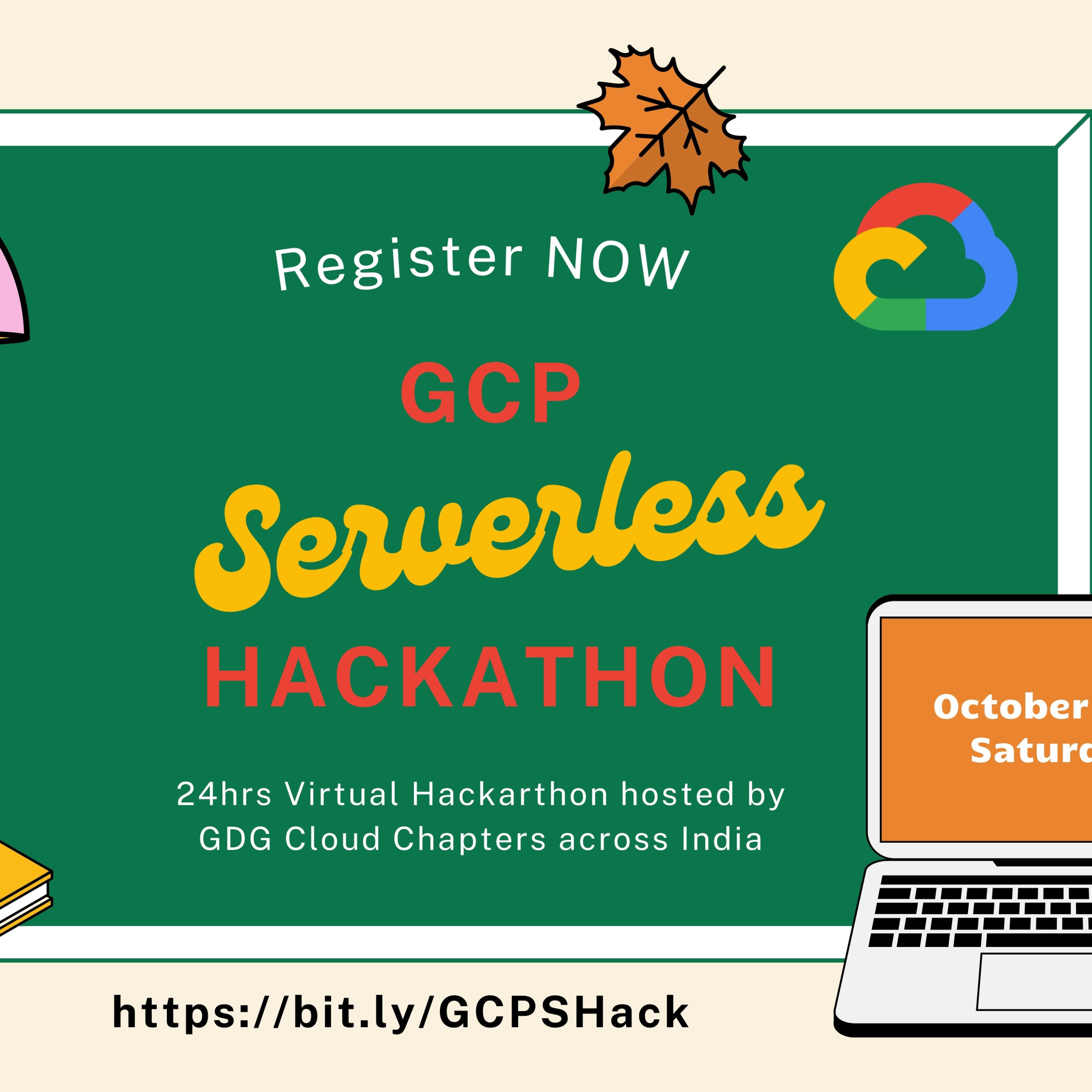 See GCP Serverless Hackathon at Google Developer Groups GDG Cloud New Delhi